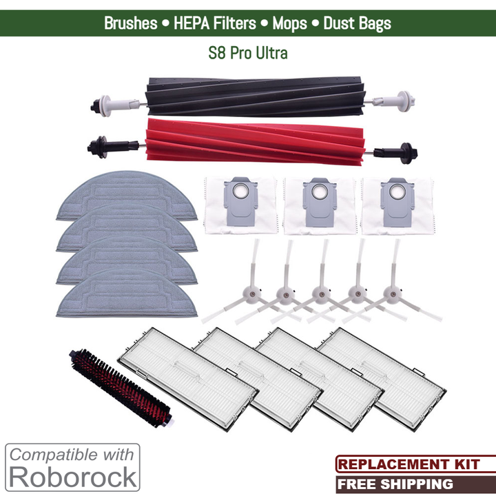 Replacement Consumable Spare Parts and Accessories For Roborock – Goods ...