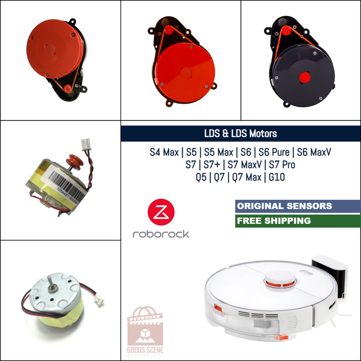 LDS Lidar Laser Sensor & LDS Gearbox Motor For Roborock Models – Goods ...